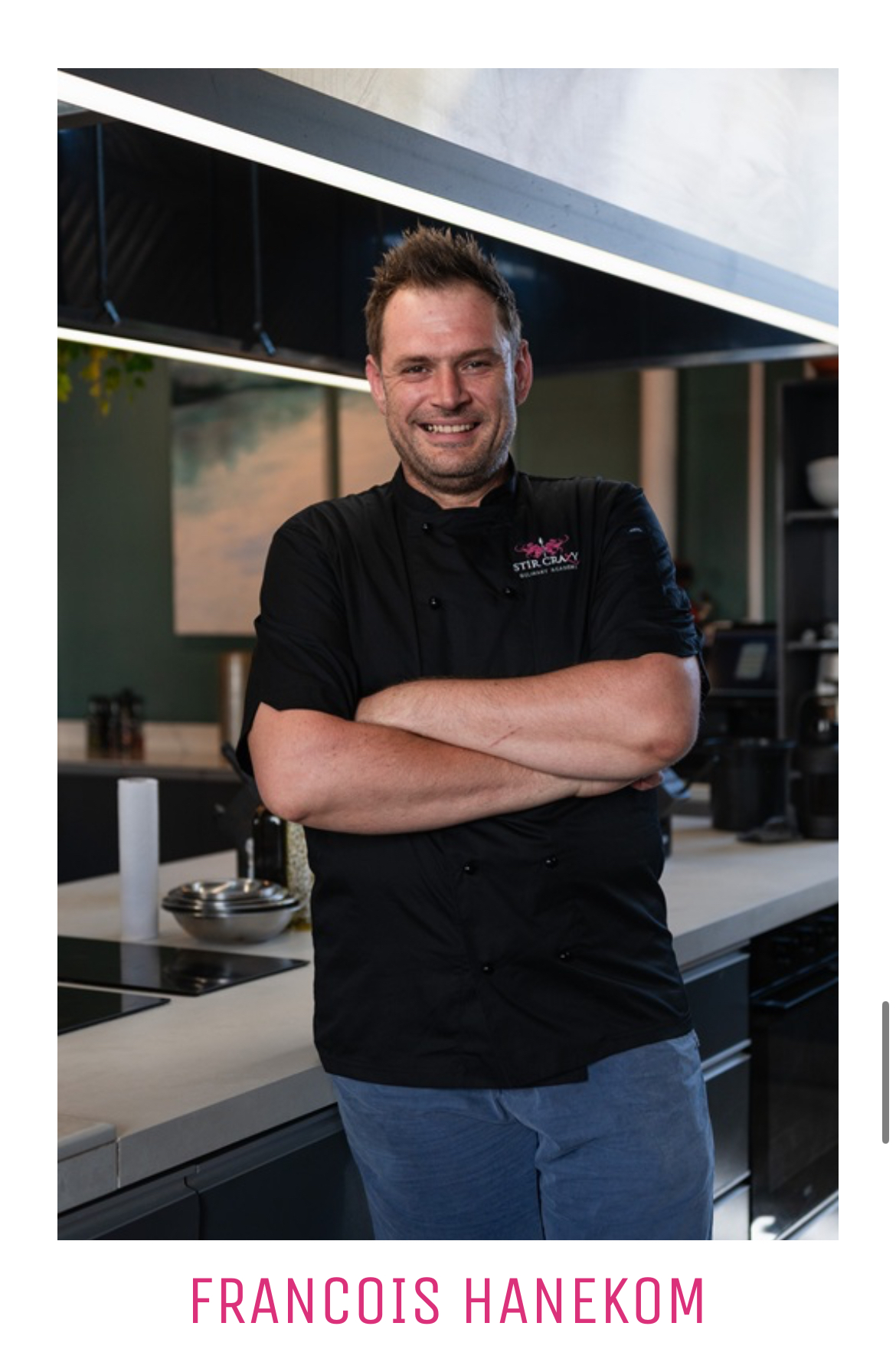 Chef Francois Hanekom | Private Chef | ChefMaison Canada